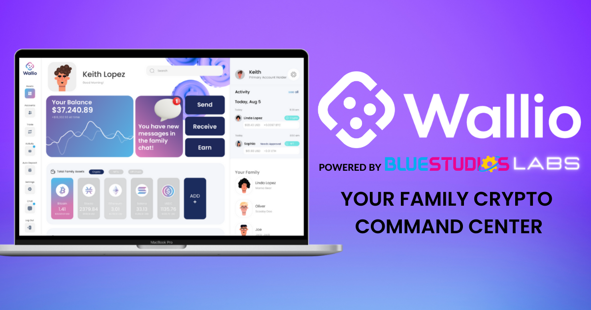 Wallio | Family Shared Crypto Wallet